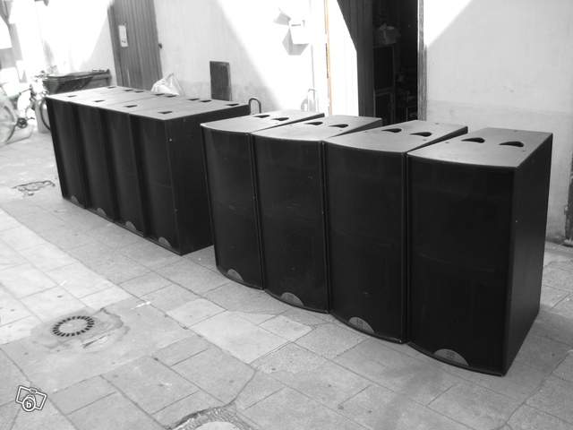 Enceintes martin audio H 3 & Sub 218s - Petite Annonce TrocMusic