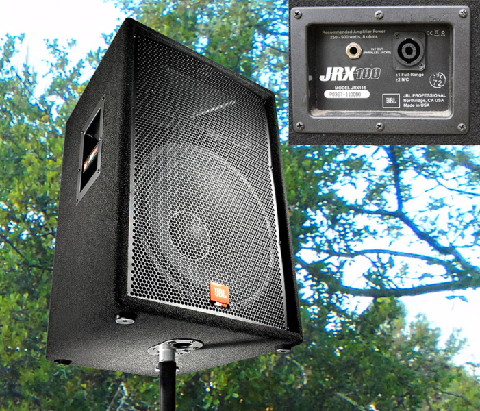 Photo JBL JRX 115 250W RMS Boomer 38 cm » Audio Pro Scene Studio - Annonce TrocMusic